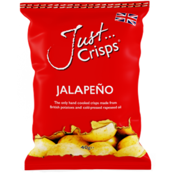 JUST CRISPS - Jalapeno 40g – The Crisp Shop